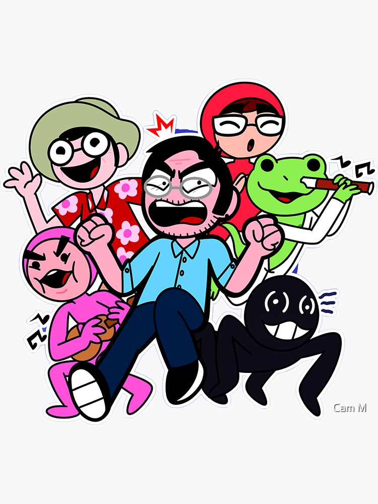 "Filthy Frank Pink Guy Salamander Man Chin Chin Red Dick Safari Man ...
