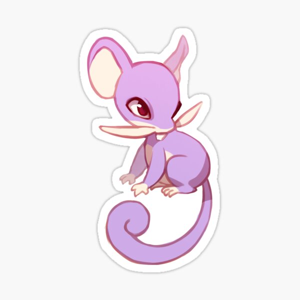Rattata Stickers | Redbubble