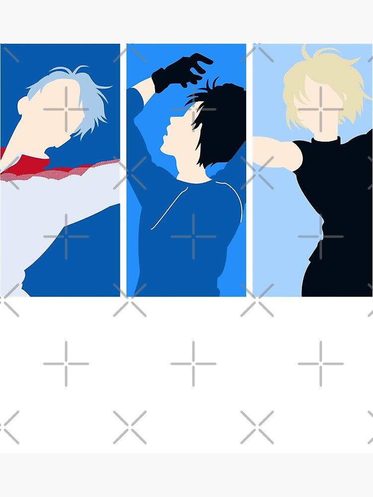 "Yuri On Ice Anime Cartoon About The Professional Skating Team Funny ...