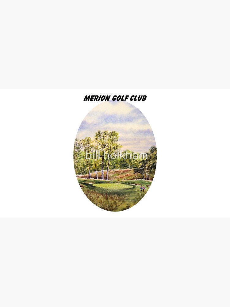 "Merion Golf Course With Banner" Cap for Sale by billholkham | Redbubble