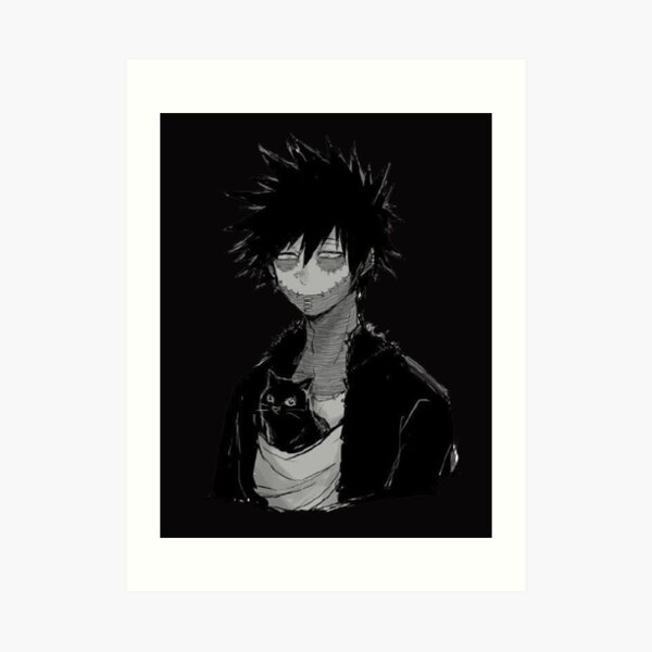 "Dabi cat cute boku no hero academia" Art Print by morenartsmartes ...