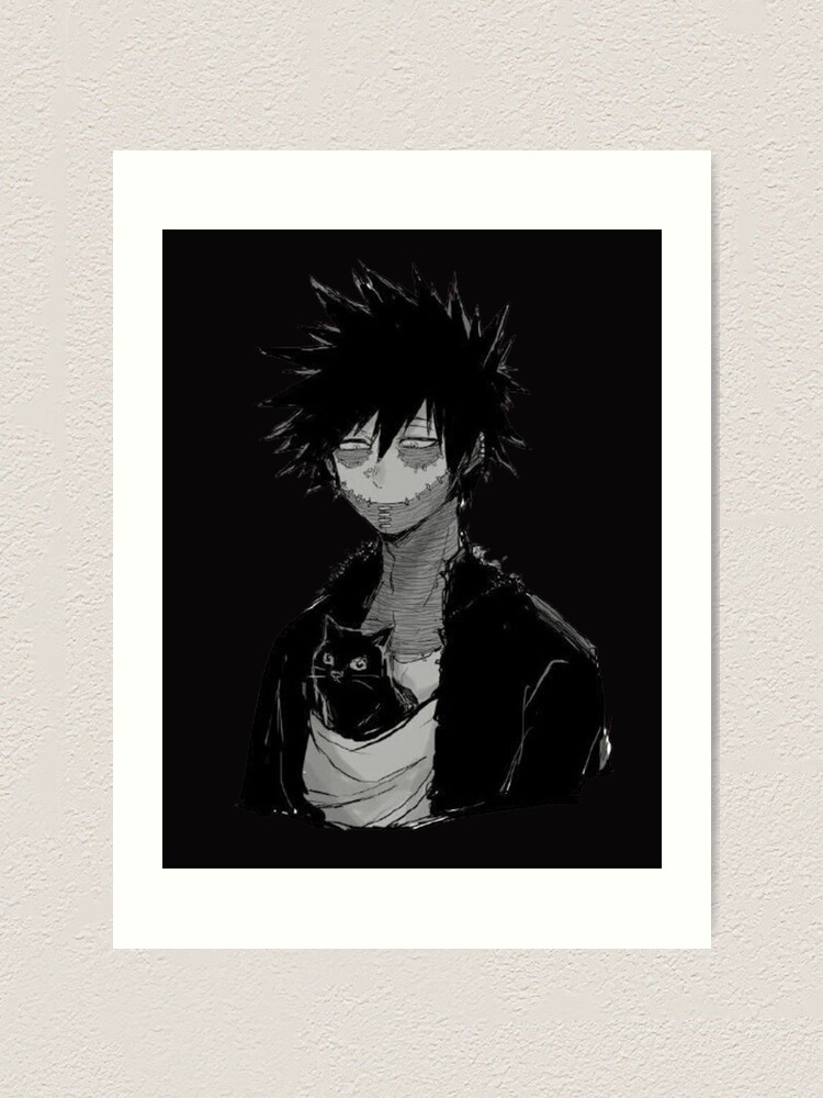 "Dabi cat cute boku no hero academia" Art Print by morenartsmartes ...