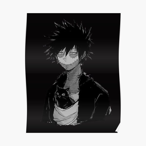 Póster «Dabi cat cute boku no hero academia » de morenartsmartes ...