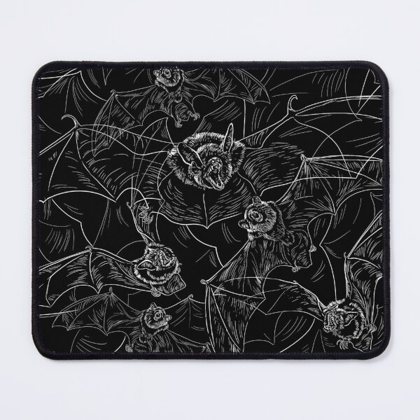 "Bat Attack" Mouse Pad for Sale by Liis Roden | Redbubble