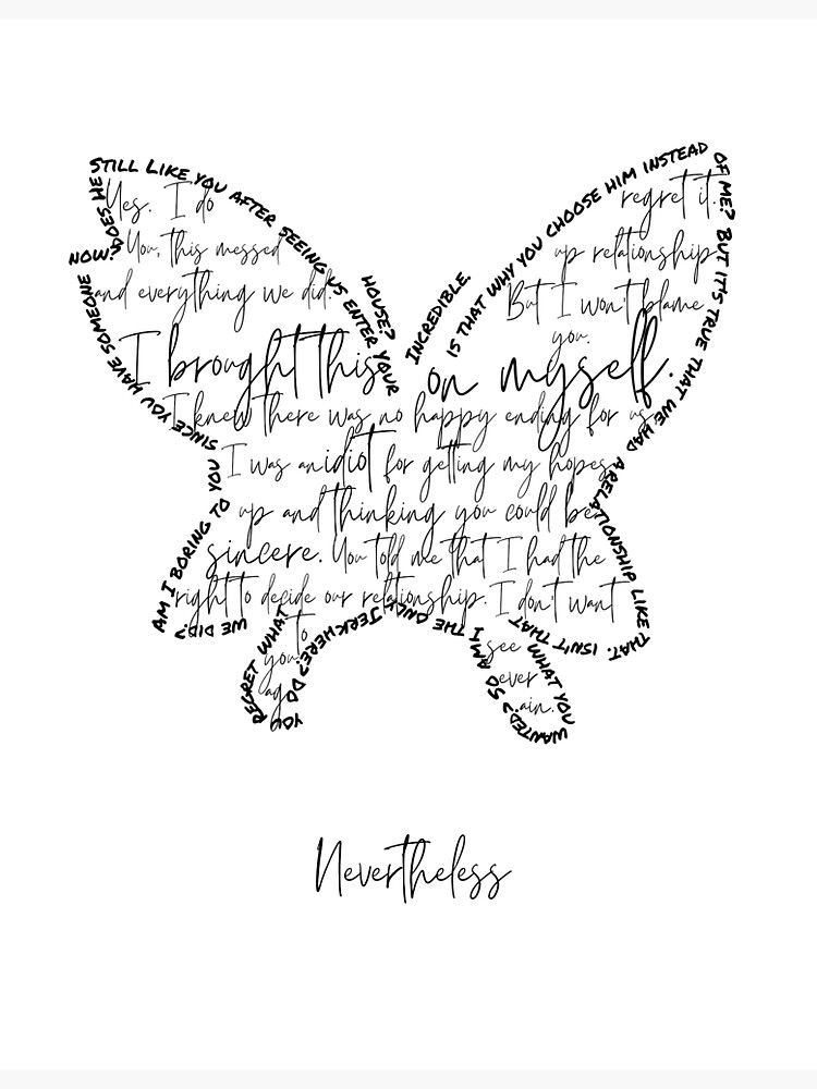 "Nevertheless butterfly" Sticker for Sale by Sunshineby321 | Redbubble