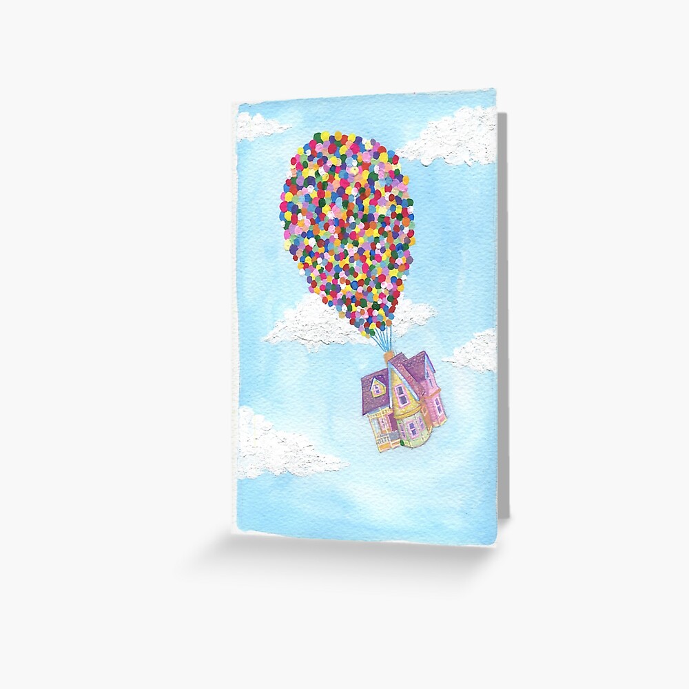 "Up House" Greeting Card for Sale by seequinn | Redbubble