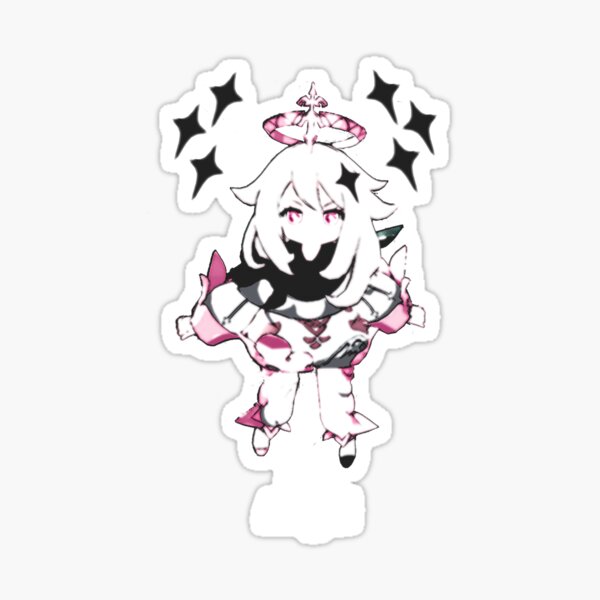 "Paimon" Sticker by Schmerzen | Redbubble