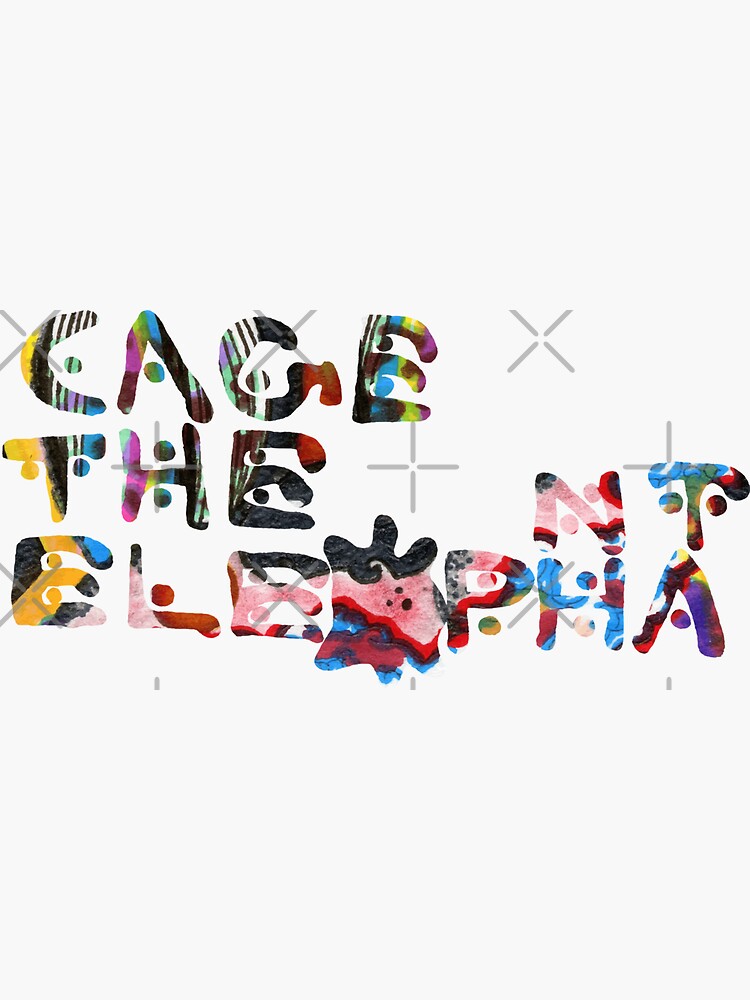 "CAGE" Sticker for Sale by coletteburd | Redbubble