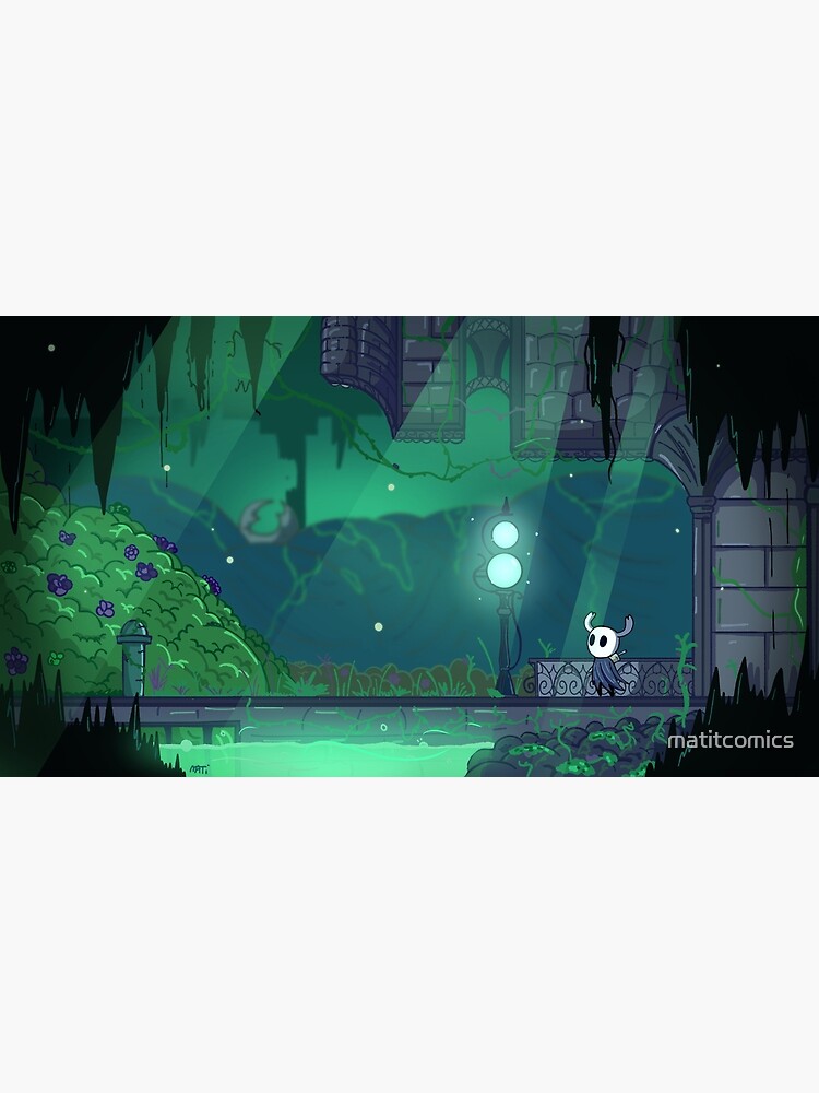 "Hollow Knight- Greenpath" Poster by matitcomics | Redbubble