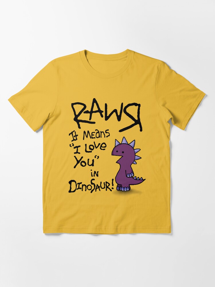 "Rawr" T-shirt by TamEdey | Redbubble | love t-shirts - cute t-shirts ...