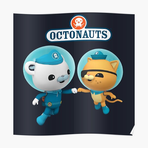 Friend Kwazii Octonauts Characters Poster For Sale By Nimxl Redbubble