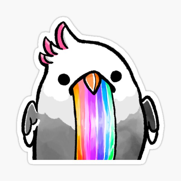 "Bleh Emote" Sticker by Sezzadactyl | Redbubble