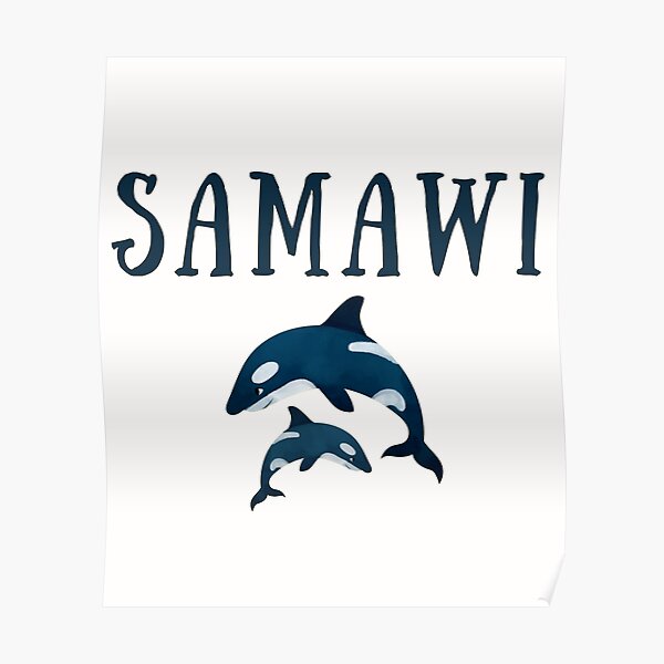 "SAMAWI" Poster for Sale by ZOMBAi | Redbubble