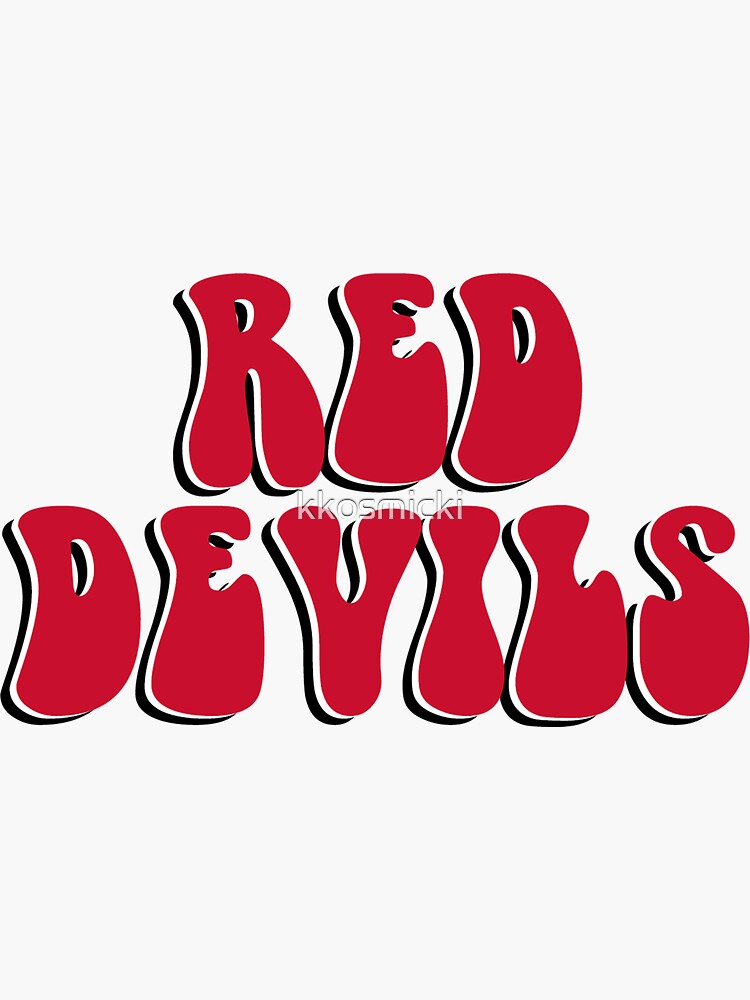 "Dickinson College Red Devils" Sticker for Sale by kkosmicki | Redbubble