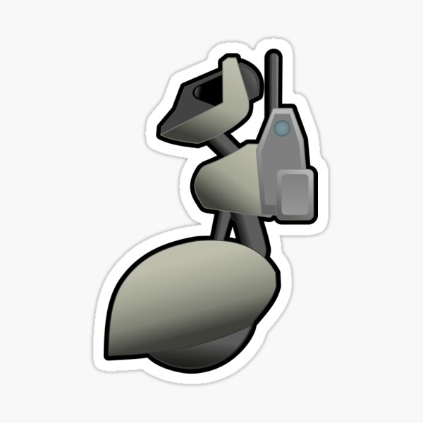 "Rimworld Mechanoid Lancer" Sticker for Sale by StickyBrickit | Redbubble