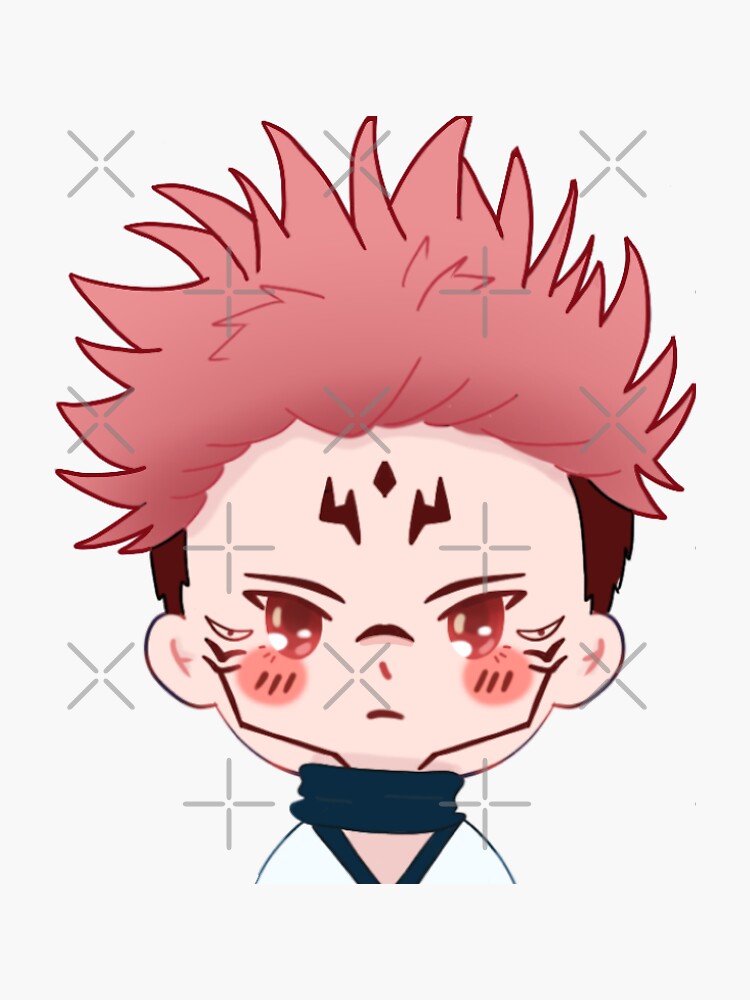 "Sukuna Ryomen Stickers" Sticker for Sale by annaichigo | Redbubble