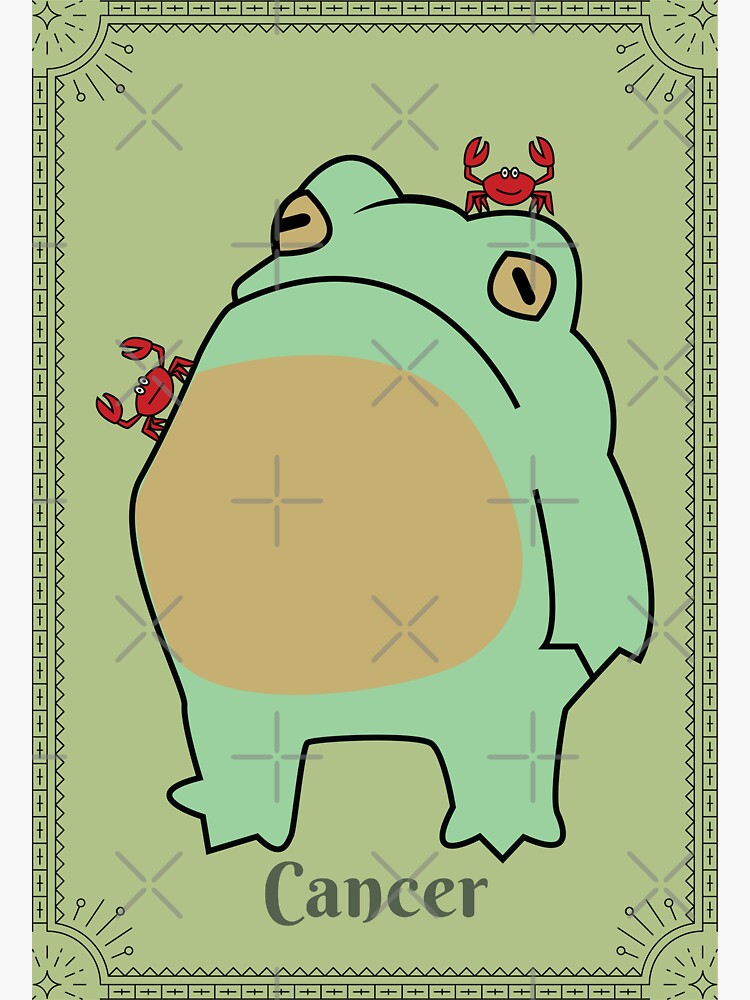 "Cancer frog" Sticker for Sale by SKdarealshop | Redbubble