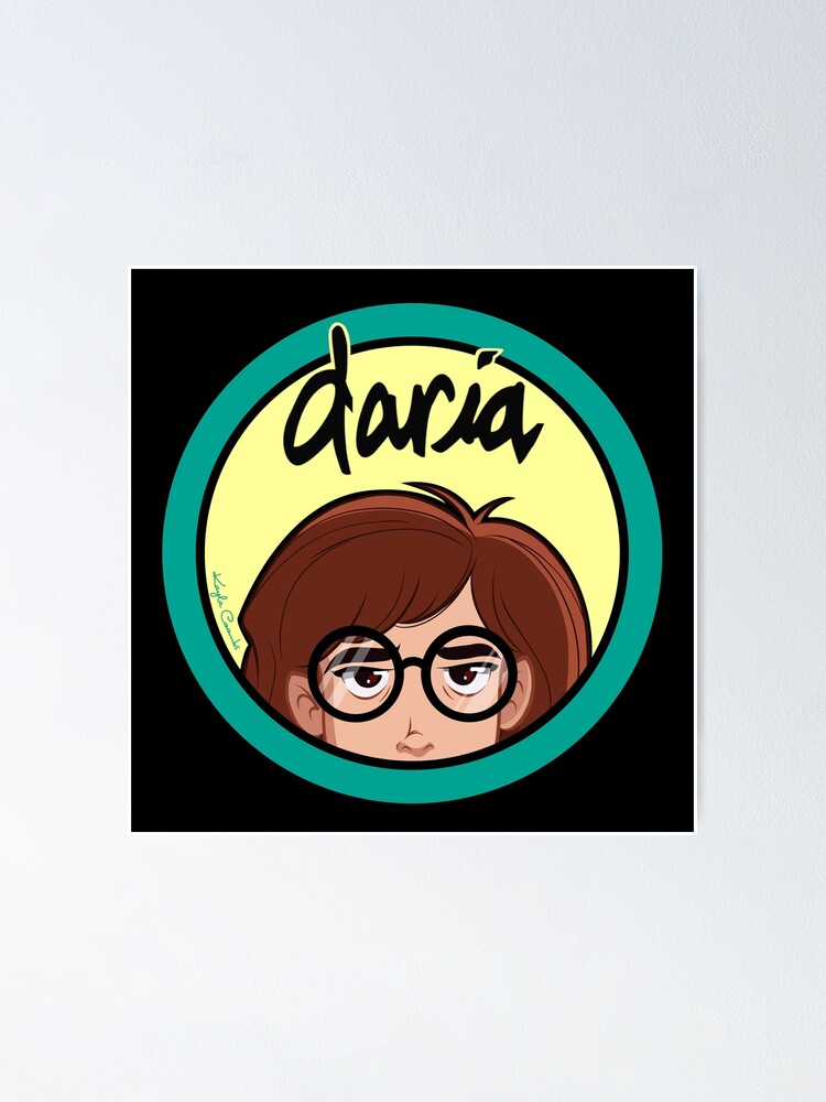 "Daria" Poster for Sale by kaylacoombs | Redbubble