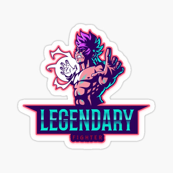 "Be Legendary " Sticker for Sale by natecorrea14 | Redbubble