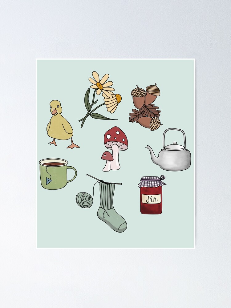 "Cottagecore Starter Pack - Cottage Lifestyle Acorns, knitting, jam ...