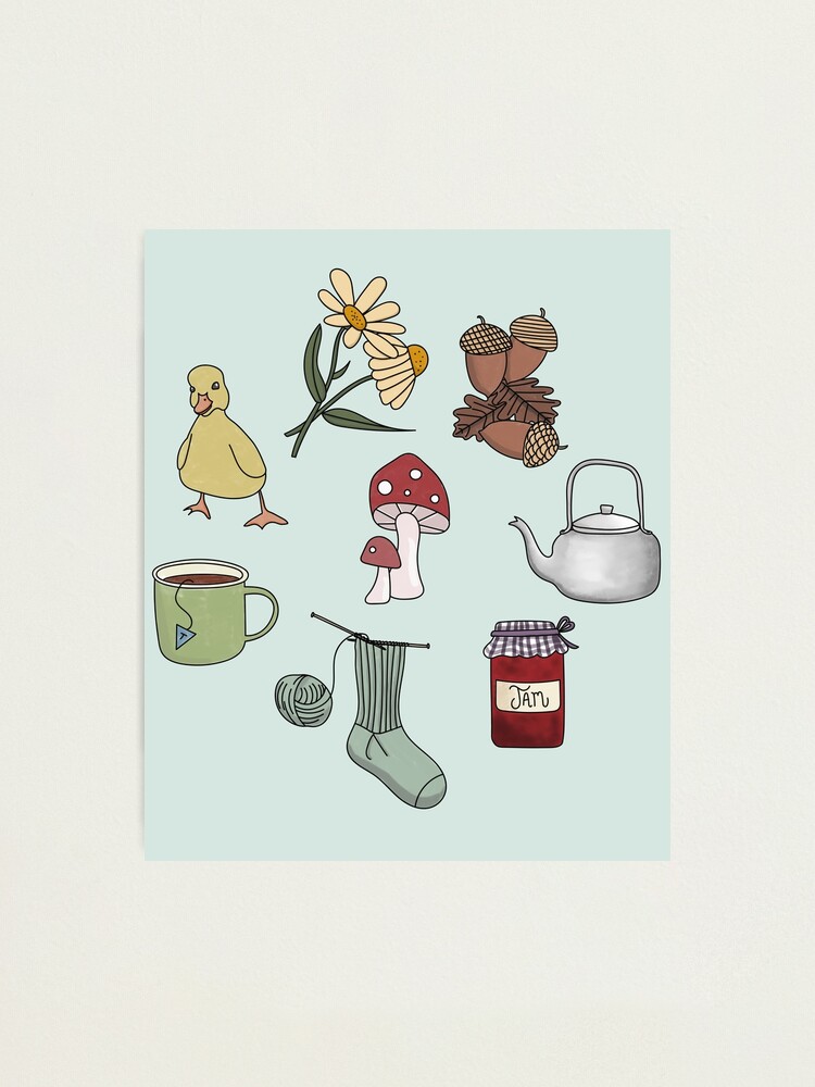 "Cottagecore Starter Pack - Cottage Lifestyle Acorns, knitting, jam ...