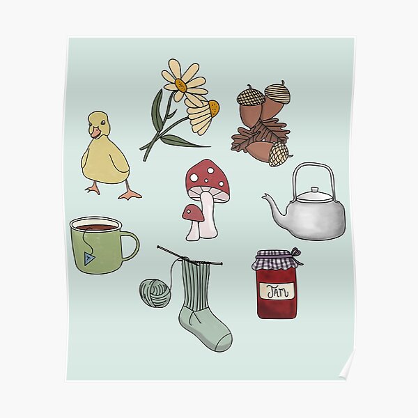 "Cottagecore Starter Pack - Cottage Lifestyle Acorns, knitting, jam ...