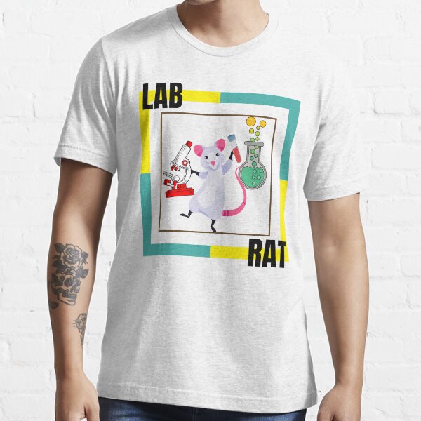 "MEDICAL LAB RAT " T-shirt for Sale by Funwordland | Redbubble ...