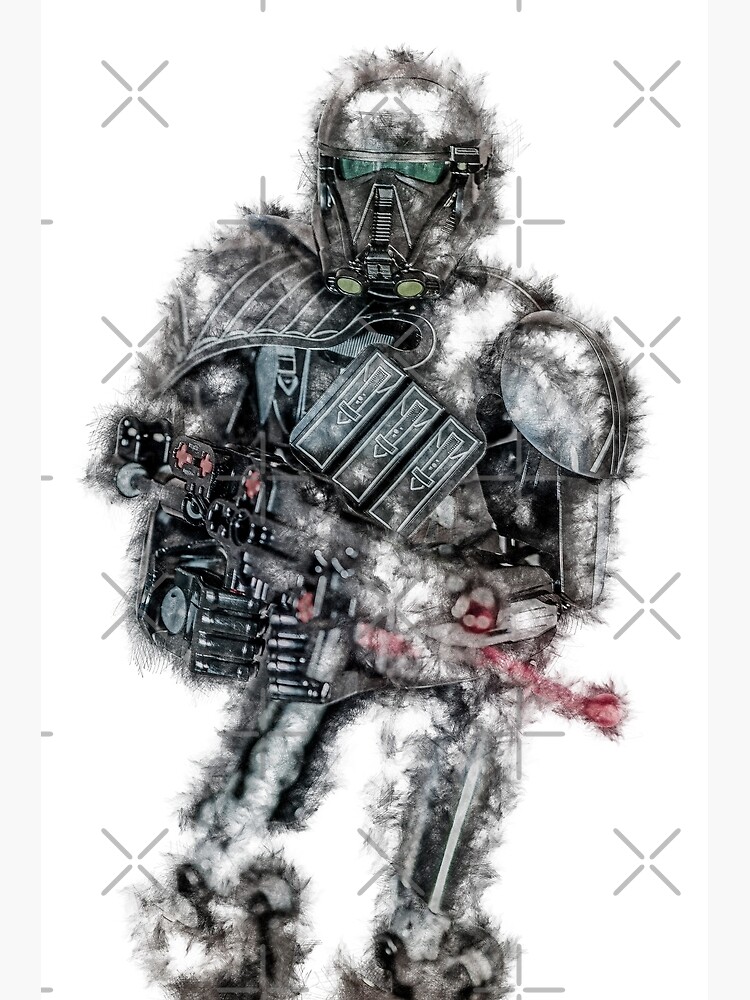 "Imperial Death Trooper" Poster for Sale by angrypixel | Redbubble