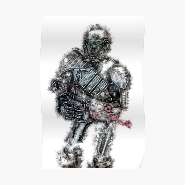 "Imperial Death Trooper" Poster for Sale by angrypixel | Redbubble