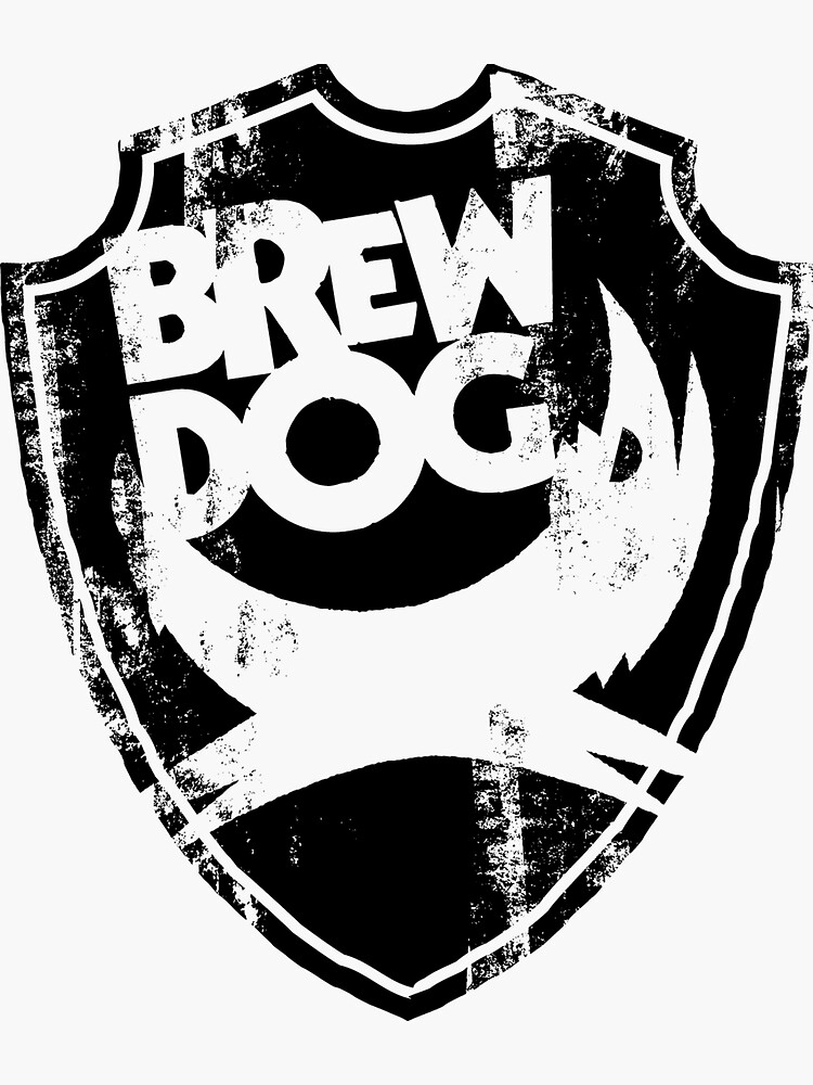 "Brewdog Logo" Sticker for Sale by riucantika | Redbubble