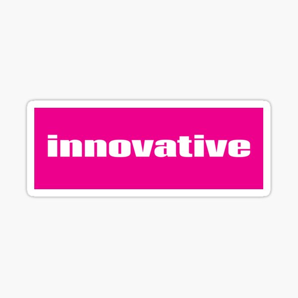 "Innovative" Sticker for Sale by FiveNiches | Redbubble