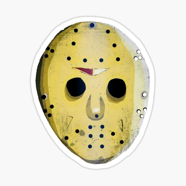"Jason mask" Sticker for Sale by Belle1212 | Redbubble