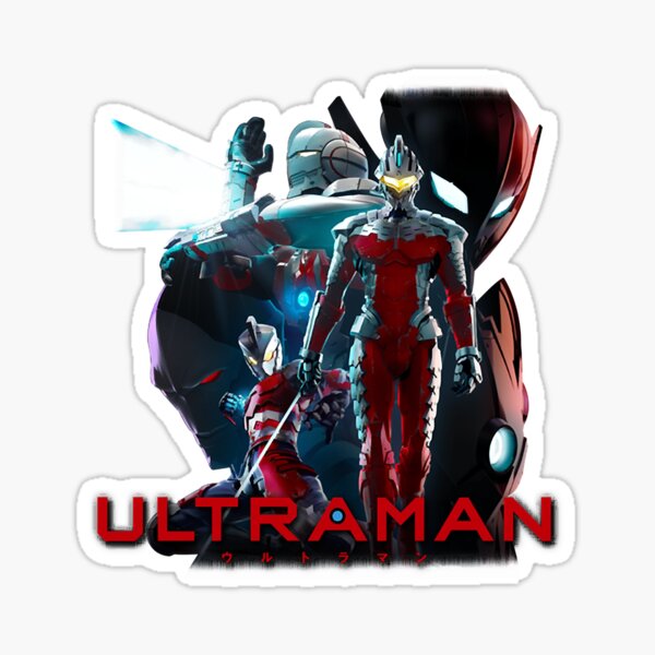 "Ultraman logo Essential" Sticker by scottarlene1 | Redbubble