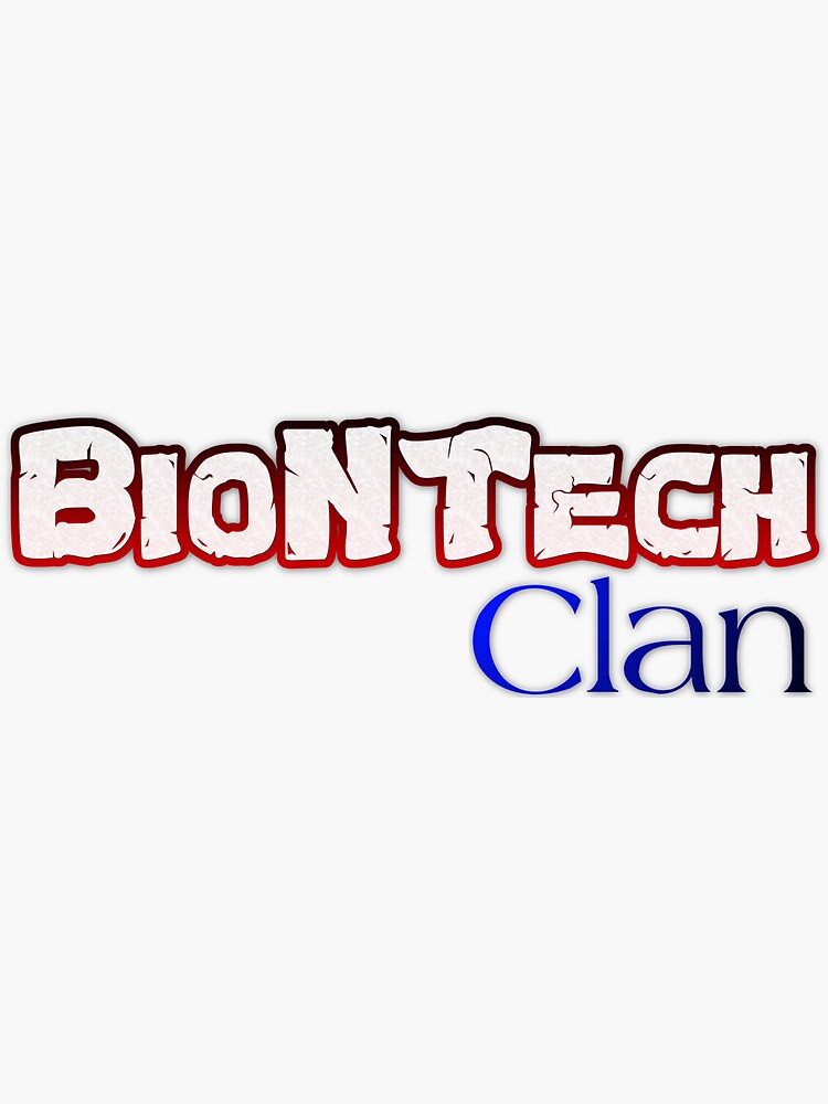 "BioNTech Clan" Sticker for Sale by STEVENTEEN | Redbubble