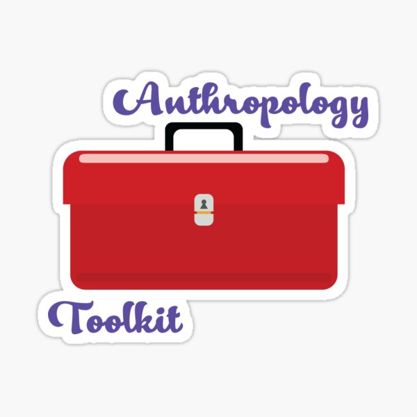 "Anthropology Toolkit" Sticker for Sale by mikaelawms | Redbubble