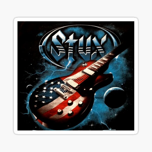 "logo-Styx-4 gitar inggris" Sticker for Sale by apaadanya1 | Redbubble