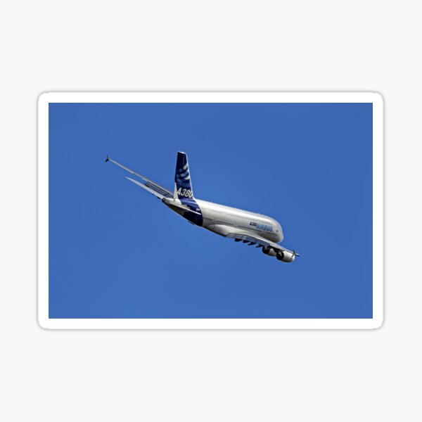 "Airbus A380" Sticker for Sale by AndyHkr | Redbubble