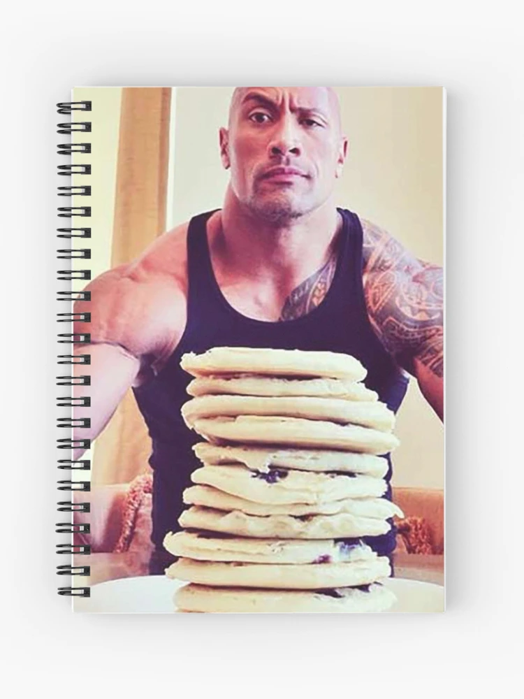 Dwayne Johnson Pancakes Dwayne 'The Rock' Johnson's Crazy Cheat Meals