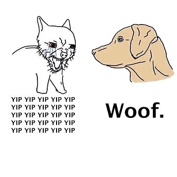 "Big Dog Supremacy / Dog Wojak Meme" Art Board Print for Sale by ...