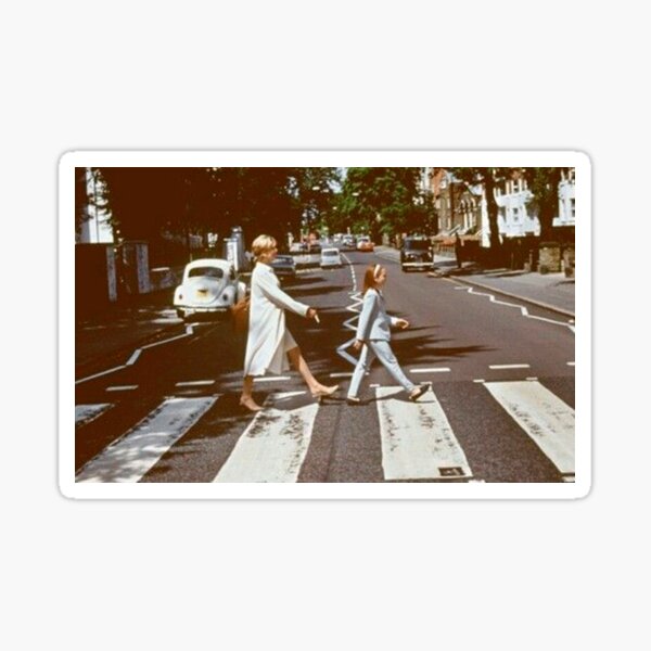 "The parent trap abbey road. Annie and Hallie. The beatles. " Sticker ...