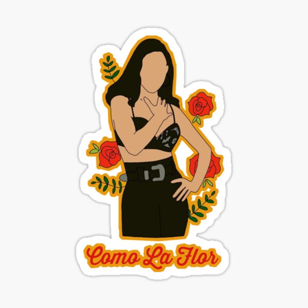 "selena quintanilla como la flor artwork" Sticker for Sale by ...