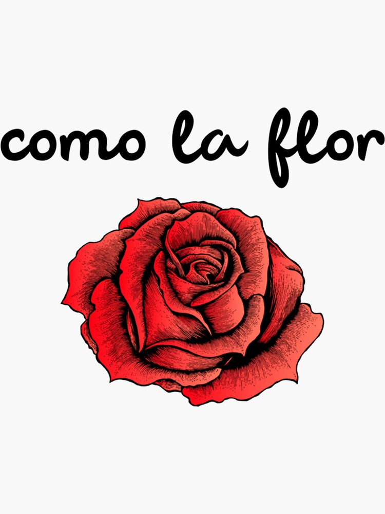 "Selena Quintanilla Como La Flor Tanto Amor Music" Sticker for Sale by ...