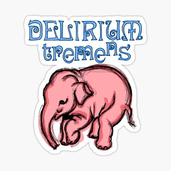 "Delirium" Sticker for Sale by nickfoust3320 | Redbubble