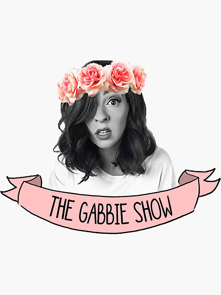 "Gabbie Show" Sticker for Sale by mohammedsiegel1 | Redbubble