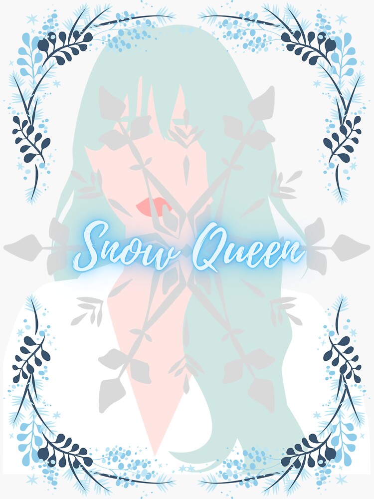 "Snow Queen" Sticker for Sale by IdeaOcean | Redbubble