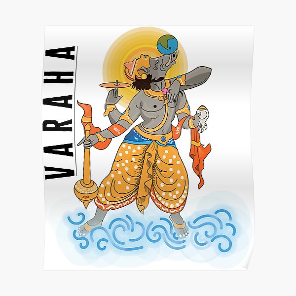 Póster «Avatar de Varaha | Cartel de Lord Varaha, camiseta muchos más ...