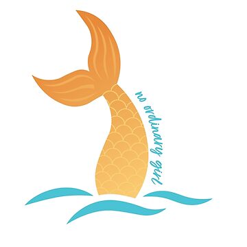 "H2O No Ordinary Girl Mermaid Tail Wave Ocean" Sticker for Sale by Kate ...