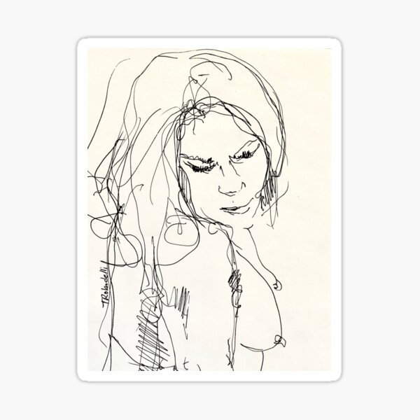 "Soft Shoulder " Sticker for Sale by Rolandelli | Redbubble