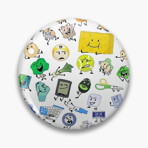 "BFB and TPOT Full Cast " Pin for Sale by jamesmicu | Redbubble