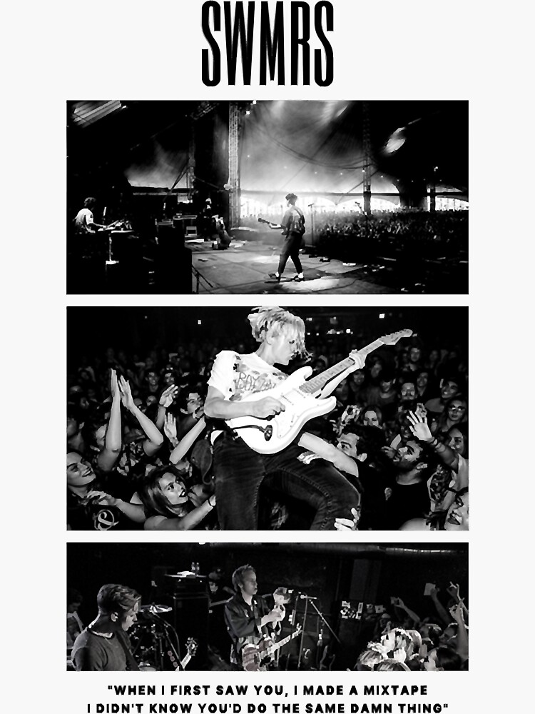 "SWMRS - Live Show Logo" Sticker for Sale by AUSSIEPETS | Redbubble